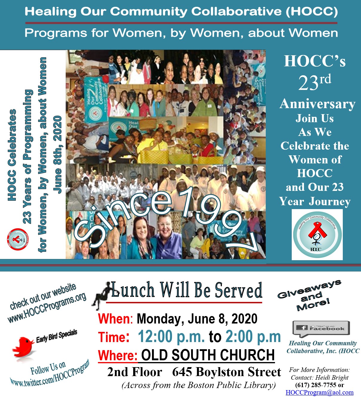 HOCC’s In-Person 23rd Anniversary Cancelled! – Healing Our Community ...