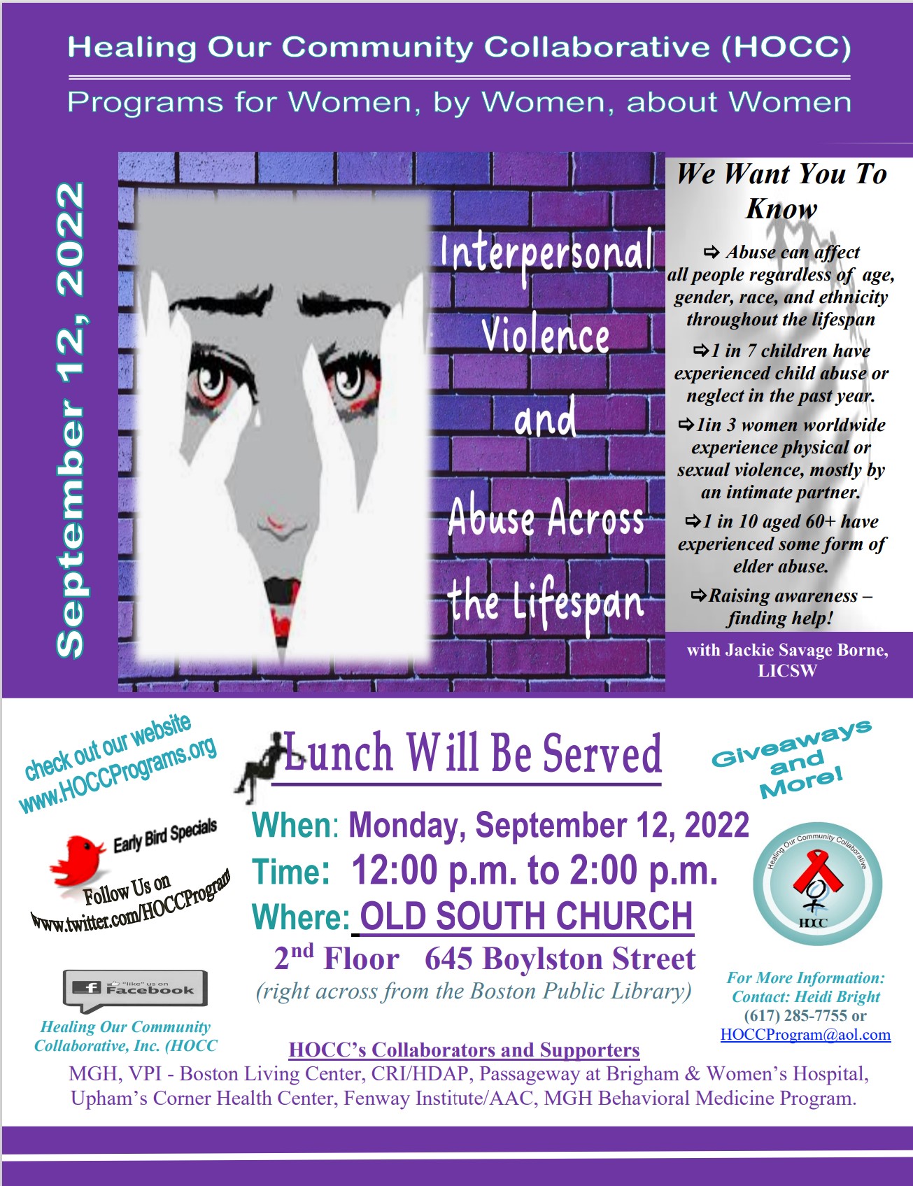 Interpersonal Violence and Abuse Across the Lifespan – Healing Our ...